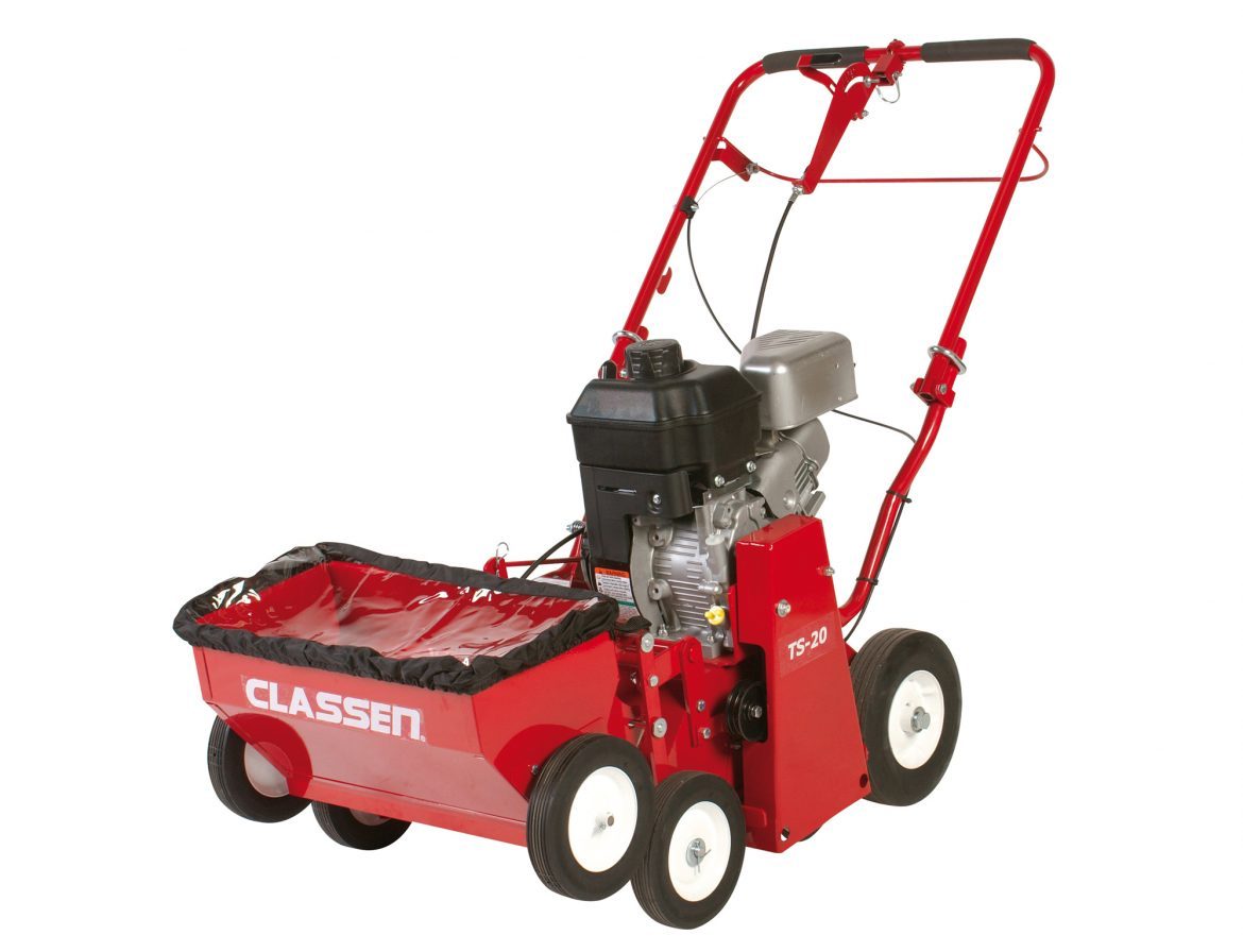 VERTICORTADORA SEMBRADORA CLASSEN TS 20 H - Agro y Jardín Chicureo